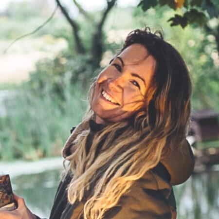 handgemachte Tasse Lotus - Blau - keramiko.de